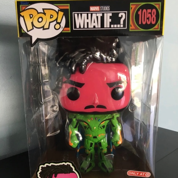 Other | Funko Marvel Pop Infinity Killmonger Jumbo 1 Inch Blacklight ...